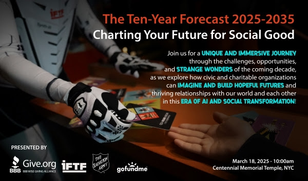 IFTF Ten-Year Forecast 2025-2035: Charting Your Future for Social Good - Give.org